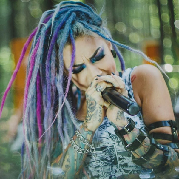 INFECTED RAIN'S Lena 'Scissorhands' Talks Band Name Origins, Nicknames ...