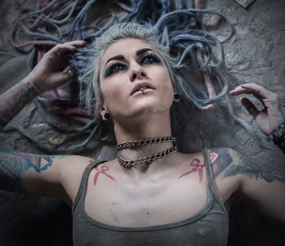 INFECTED RAIN'S Lena 'Scissorhands' Talks Band Name Origins, Nicknames ...